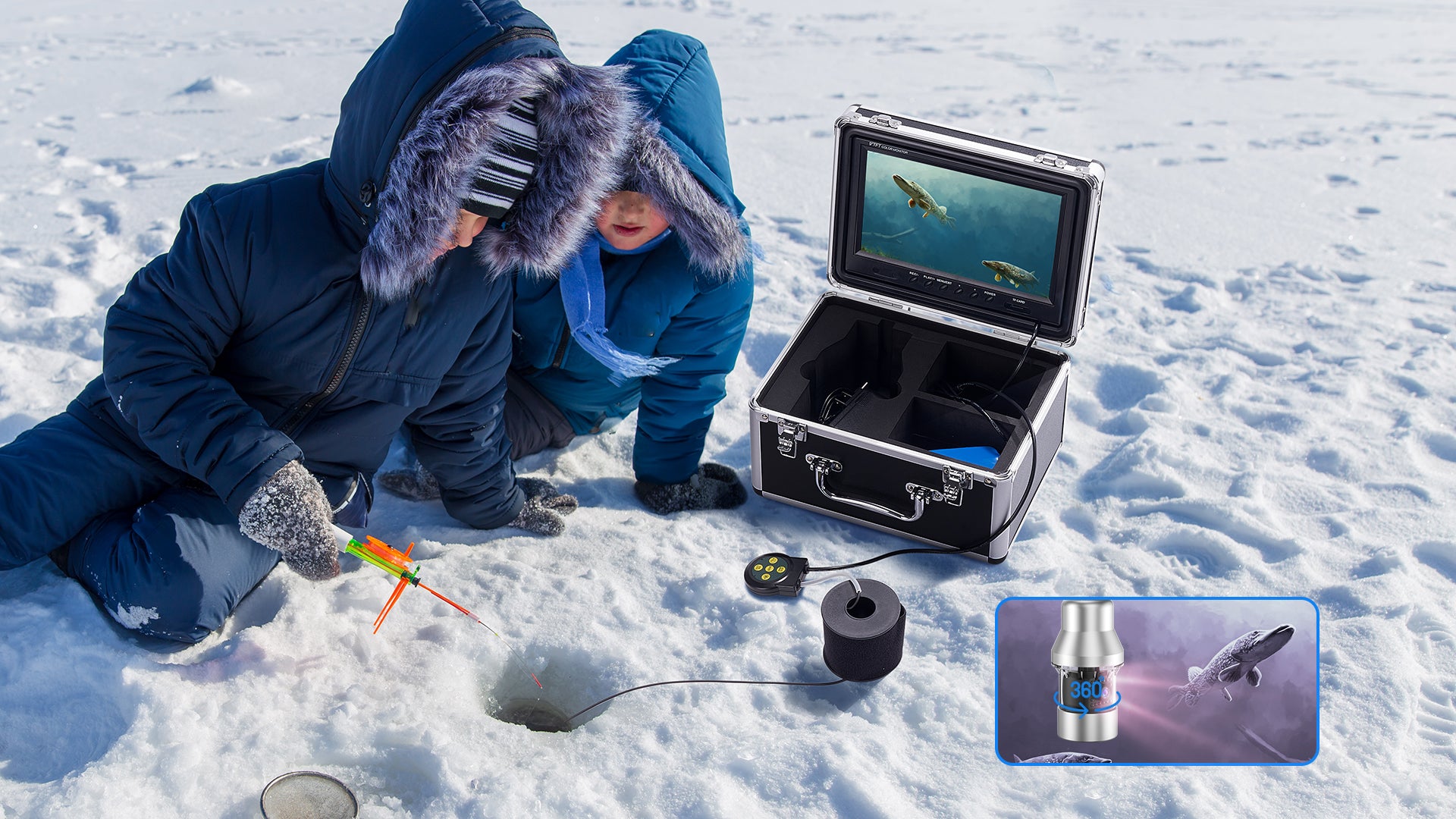 Explore the Depths, Capture the Moments | Eyoyo Fishing Cameras